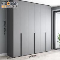 China Modern Stylish Eco-Friendly Wooden Wardrobe Closet with Customized Size and Design for sale