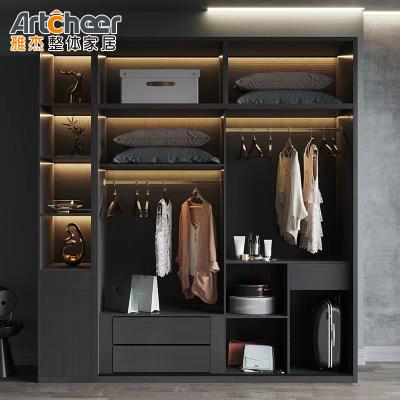 China Customized Size Modern Stylish Wardrobe with Eco-Friendly Material for Bedroom Furniture for sale