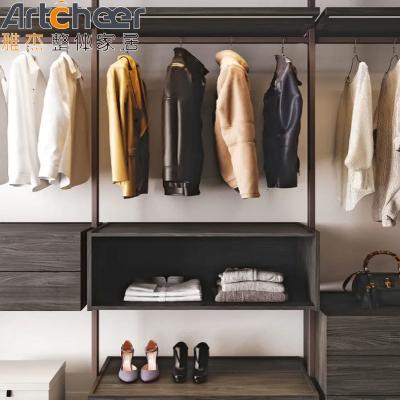 China Customized Size Walk In Wardrobe with Eco-Friendly Material and Modern Stylish Design for Bedroom for sale