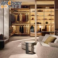 China Modern Stylish Design Walk In Wardrobe with Customized Size and Eco-Friendly Material for sale