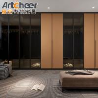 China Customized Size Walk-In Wardrobe with Aluminum Frame and Modern Stylish Design for sale