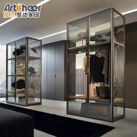 China Modern Stylish Walk-in Wardrobe with Customized Size and Eco-Friendly Material for Bedroom for sale