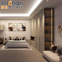 China Customized Size Modern Stylish Walk In Wardrobe with Eco Friendly Material for sale