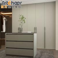 China Modern Design Customized Size Walk-in Wardrobe with Eco-Friendly Material for sale