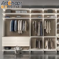 China Modern Stylish Walk In Wardrobe with Customized Size and Eco Friendly Material for sale