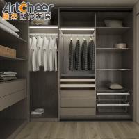 China Modern Stylish Walk In Wardrobe with Customized Size and Eco Friendly Material for sale