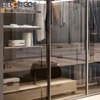 China Eco-Friendly Adjustable Large Capacity Walk In Wardrobe Closet for Modern Homes for sale