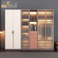 China Modern Stylish Design Customized Size Wardrobe Closet with Eco-Friendly Material for sale