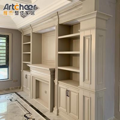 China European Style Solid Wood Wardrobe and Closet with Customized Size for Modern Homes for sale