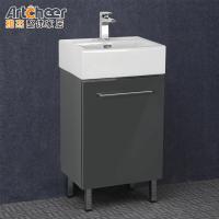 China Minimalist Design Water Resistant Eco-Friendly Bathroom Vanity Combo with Smart Mirror for sale