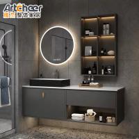 China Modern Style Bathroom Vanity Combo with Customized Color and Durable Construction for sale