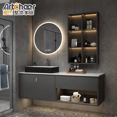 China Modern Style Bathroom Vanity Combo with Customized Color and Durable Construction for sale