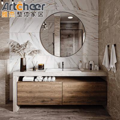 China Modern Design Bathroom Vanity Combo with Customizable Size and Eco-Friendly Material for sale