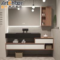 China European Style Modern Design Bathroom Vanity with Eco-Friendly Material and Customizable Options for sale