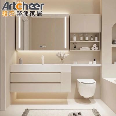 China Modern Design Waterproof Bathroom Vanity Combo with Customized Size for Contemporary Bathrooms for sale