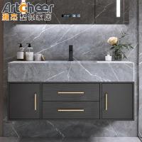 China Modern Design Bathroom Vanity Combo with Customizable Color and Eco-Friendly Material for sale