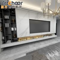 China Adjustable Height TV Cabinet with Customized Size and Eco Friendly Material for Living Room for sale