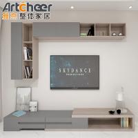 China Modern Adjustable Height TV Cabinet with Customized Size and Eco Friendly Material for sale