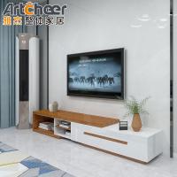 China Modern Adjustable Height TV Cabinet with Customized Size and Eco Friendly Material for sale
