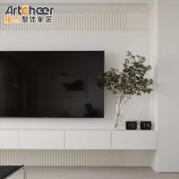 China Adjustable Height European Design Wall Mounted TV Cabinet with Customized Size for sale