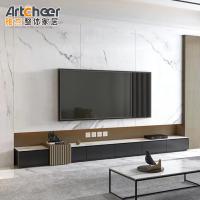 China Customized Size Eco Friendly Adjustable Height TV Cabinet and Wall Mounted Stand for Modern Living Rooms for sale