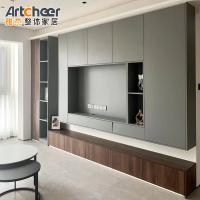 China Modern Stylish TV Cabinet with Customized Size and Eco Friendly Material for Bedroom and Living Room for sale