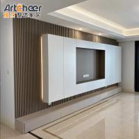 China Modern Design TV Cabinet with Customized Size and Eco Friendly Material for Villa Use for sale