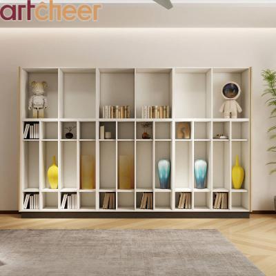 China Modern Stylish Living Room Furniture Display Cabinet with Eco-Friendly Material and Adjustable Shelves for sale