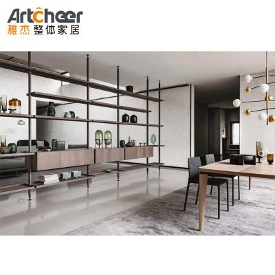 China Modern Design Display Rack with Adjustable Height and Eco-Friendly Material for Living Room for sale