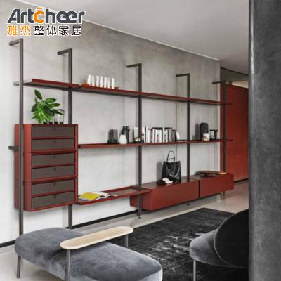 China Modern Adjustable Height Display Rack with Customized Size for Living Room Furniture for sale