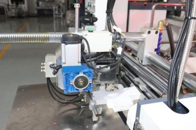 China 380V Automatic four-Corner Pasting Machine with 20-28Pcs/Min Speed and L4900*W4305*H2900mm Dimensions for sale