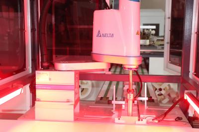 China 380V Automatic four-Corner Pasting Machine with 20-28Pcs/Min Speed and L4900*W4305*H2900mm Dimensions for sale
