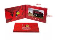 China 4.3/5/7/10 inch LCD video express book LCD video business card with 8GB memory for sale