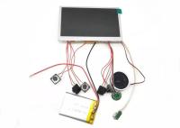 China 4.3/5/7/10.1 inch LCD kit with PCBA and battery TFT LCD video module with audio for sale