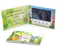 China 4.3/5/7/10 inch LCD video express book LCD video business card with 8GB memory for sale