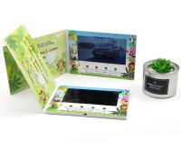 China 4.3/5/7/10 inch LCD video express book LCD video business card with 8GB memory for sale
