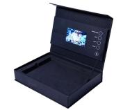 China LCD video packaging box 7 inch LCD video gift box innovative video packing box with custom print for sale
