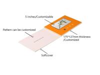 China 5 inch LCD video in print/custom LCD video plus print video brochure for new product launch for sale