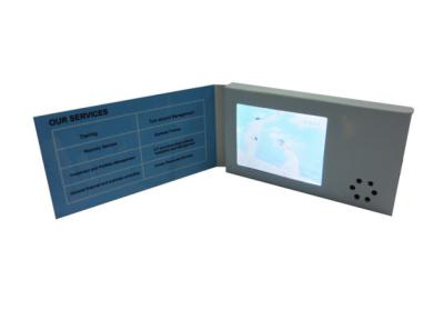 China Rechargeable video business cards , Handmade lcd video card for weddings for sale