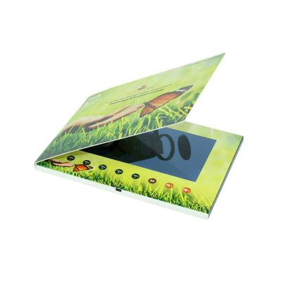 China Promotional digital video brochure card , LCD video mailer for new product lanuch for sale
