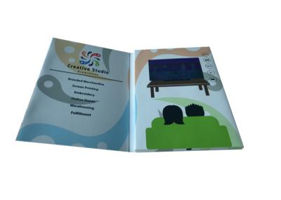 China 1GB Memory video book with extra page booklet brochure for sale