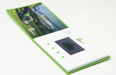 China Custom LCD video mailer with LCD video screens that play a custom video content. for sale