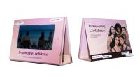 China 10 inch LCD digital POS video display in store advertising screen with custom logo print for sale