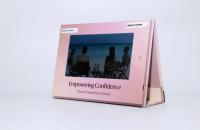 China 10 inch LCD digital POS video display in store advertising screen with custom logo print for sale