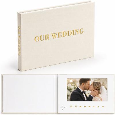 China Digital Memory Book (16GB)- Memory Wedding Book 7″ IPS HD Display- Wedding Video Book – Wedding Album Book – Memories Wedding Photo for sale