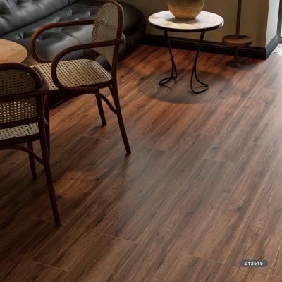 China Wood Looking Porcelain Rustic Wooden Tile Flooring Antislip In Size 200x1200mm for sale