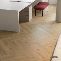 China Wood Look Ceramic Wooden Tile Anti Slip With Low Water Absorption for sale