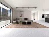 China Marble Look Glazed Polished Porcelain Floor Tile 60x1200 for Bathroom for sale