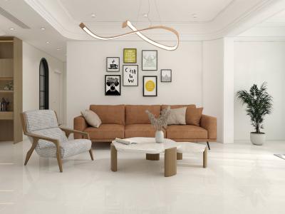 China Full Polished Glazed Marble Porcelain Tiles Flooring 600x600mm for sale