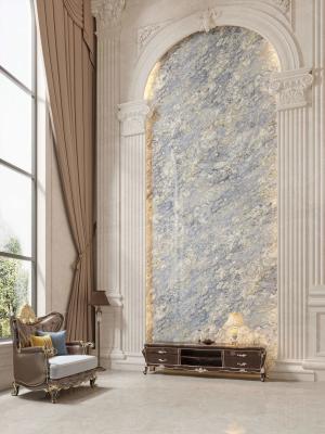 China 900X1800 Sintered Stone Floor Marble Texture Porcelain Tile  Porcelanato Interior Wall Slab For Villa Living Room for sale